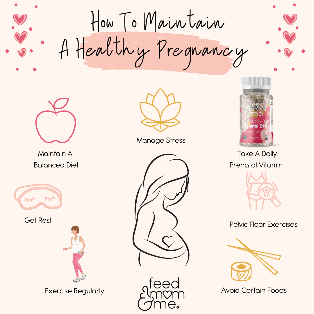 Tips To Maintain A Healthy Pregnancy For You & Your Growing Baby ...